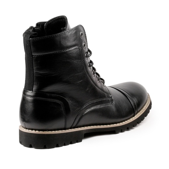 Metrocharm | Shoes | Metrocharm Mc31 Black Mens Lace Up Oxford Boot ...